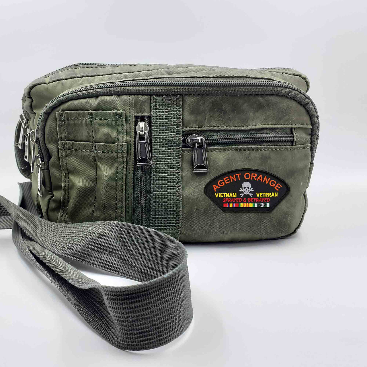 Vietnam Veteran w/ Ribbons: Agent Orange Patch