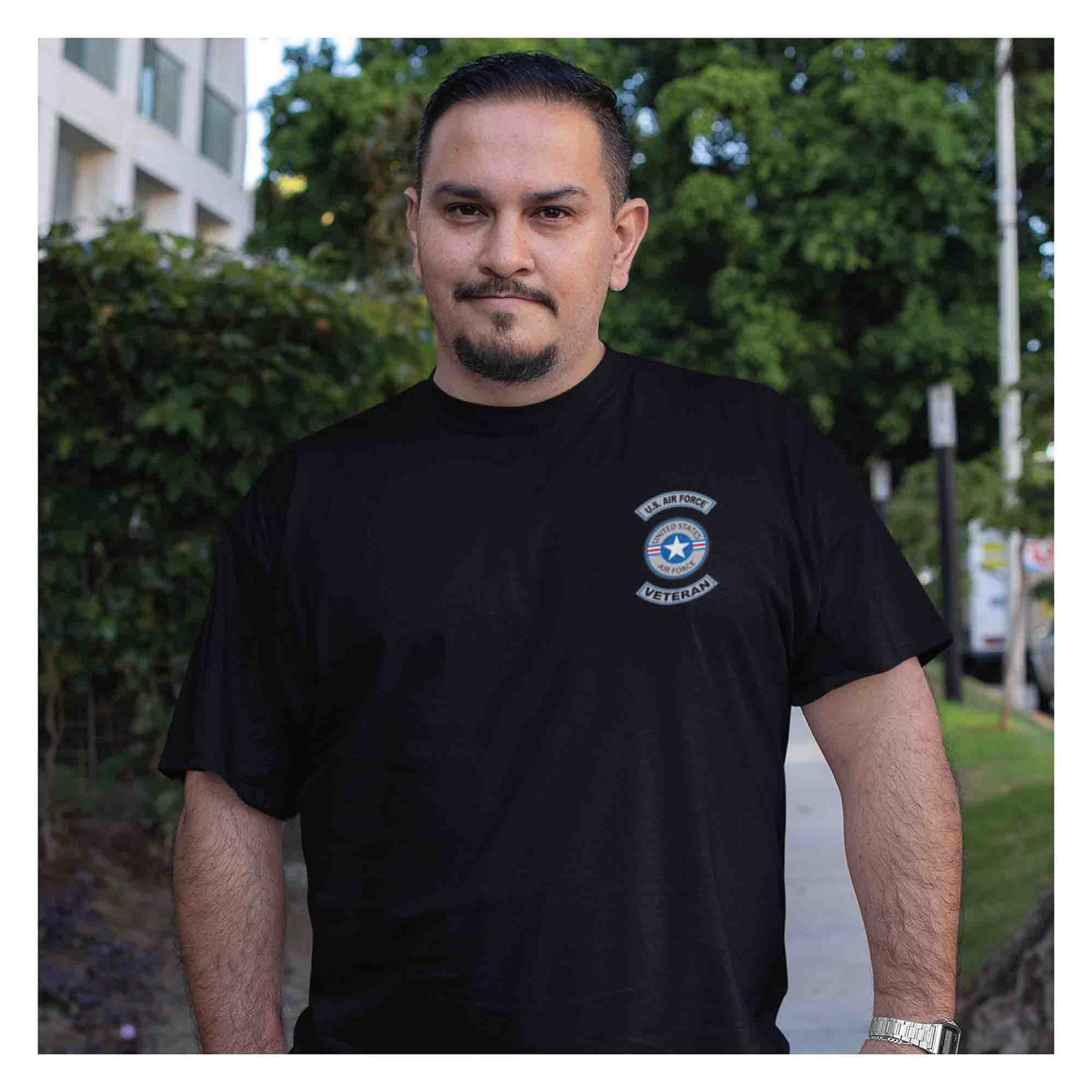 Air Force Veteran T-Shirt with Roundel Logo