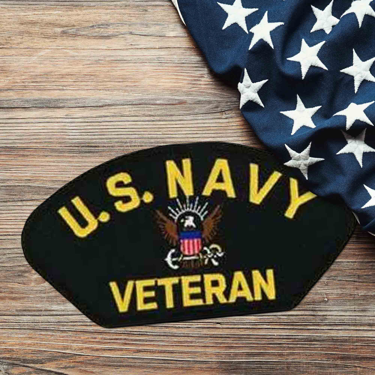 US Navy Veteran Patch / Vetfriends.com / Patches