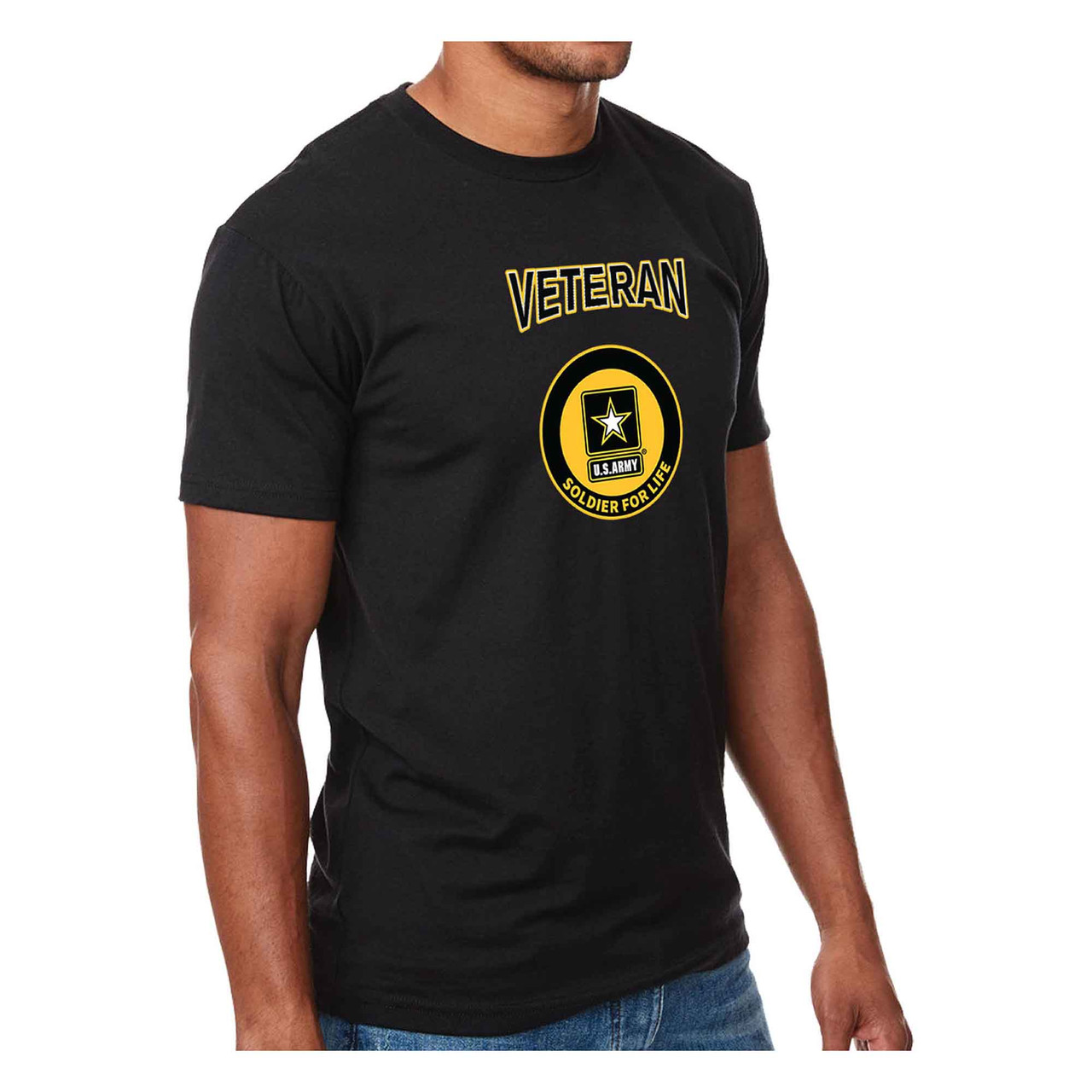 Officially Licensed U.S. Army Veteran Soldier for Life Shirt