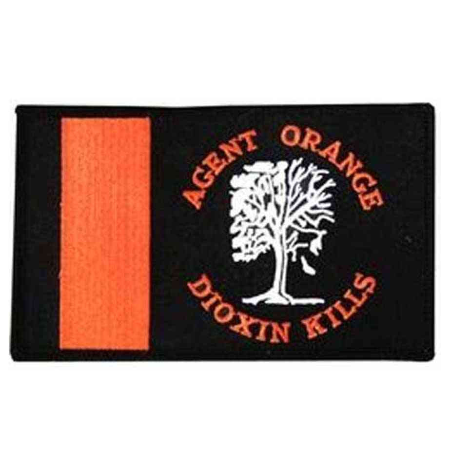 Vietnam Veteran w/ Ribbons: Agent Orange Patch