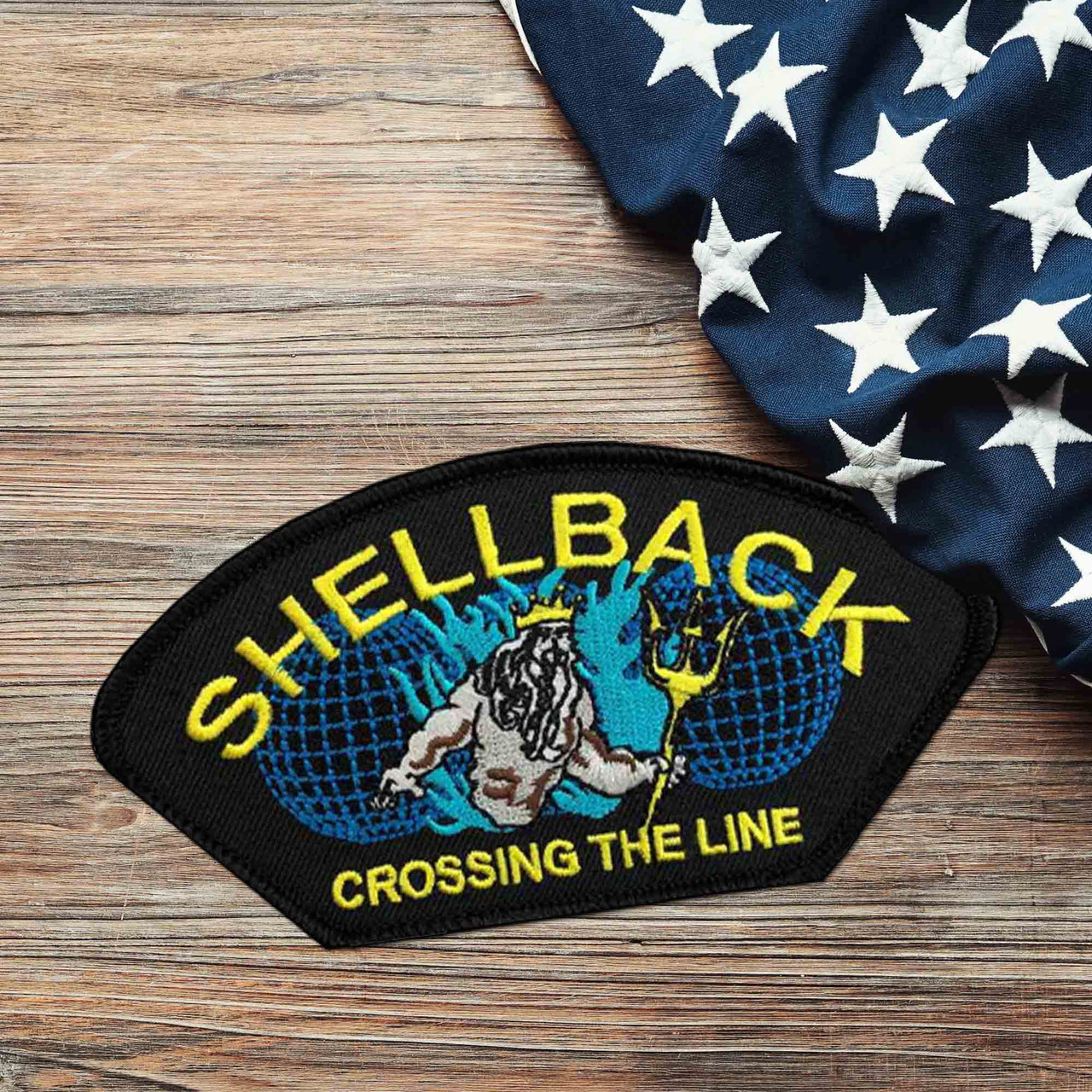 Navy Shellback Crossing the Line Patch / Vetfriends.com