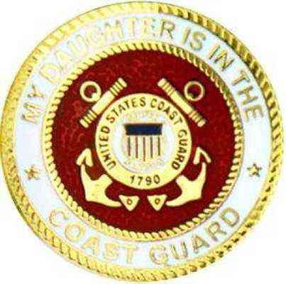 American Flag Coast Guard Flag Hat/Lapel Pin | VetFriends