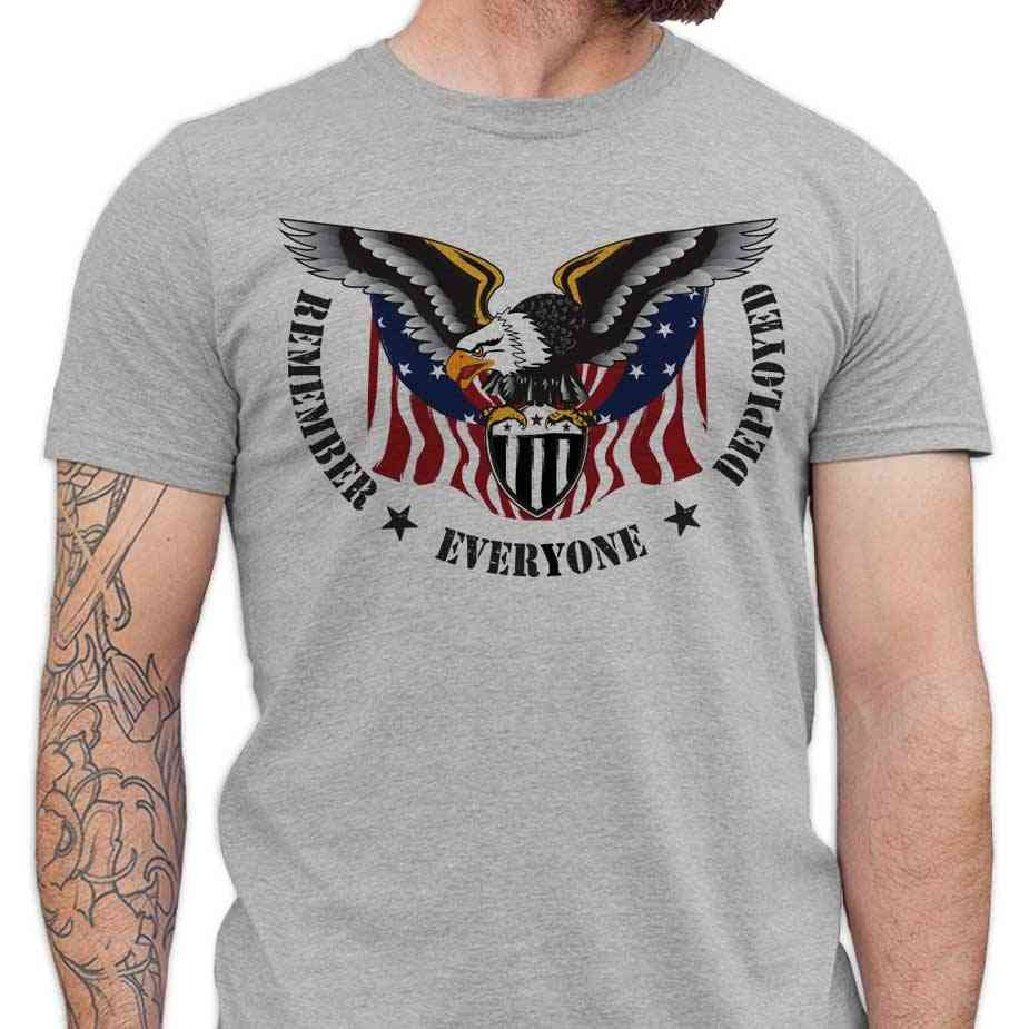 Remember Everyone Deployed T-Shirt / Vetfriends.com