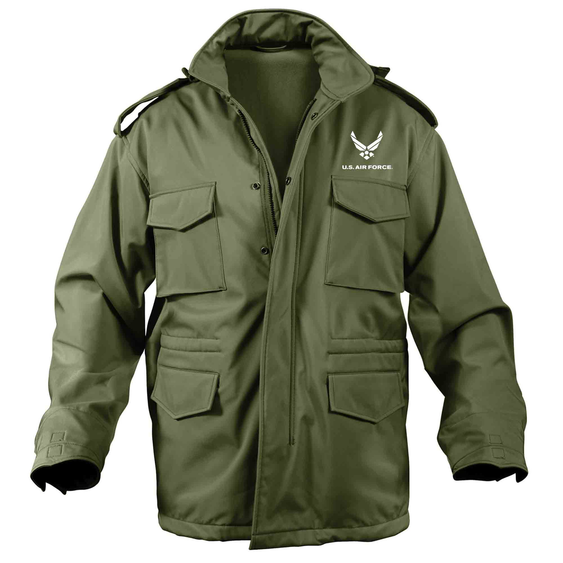 Custom Embroidered U.S. Air Force Hap Arnold Logo Soft Shell M-65 ...