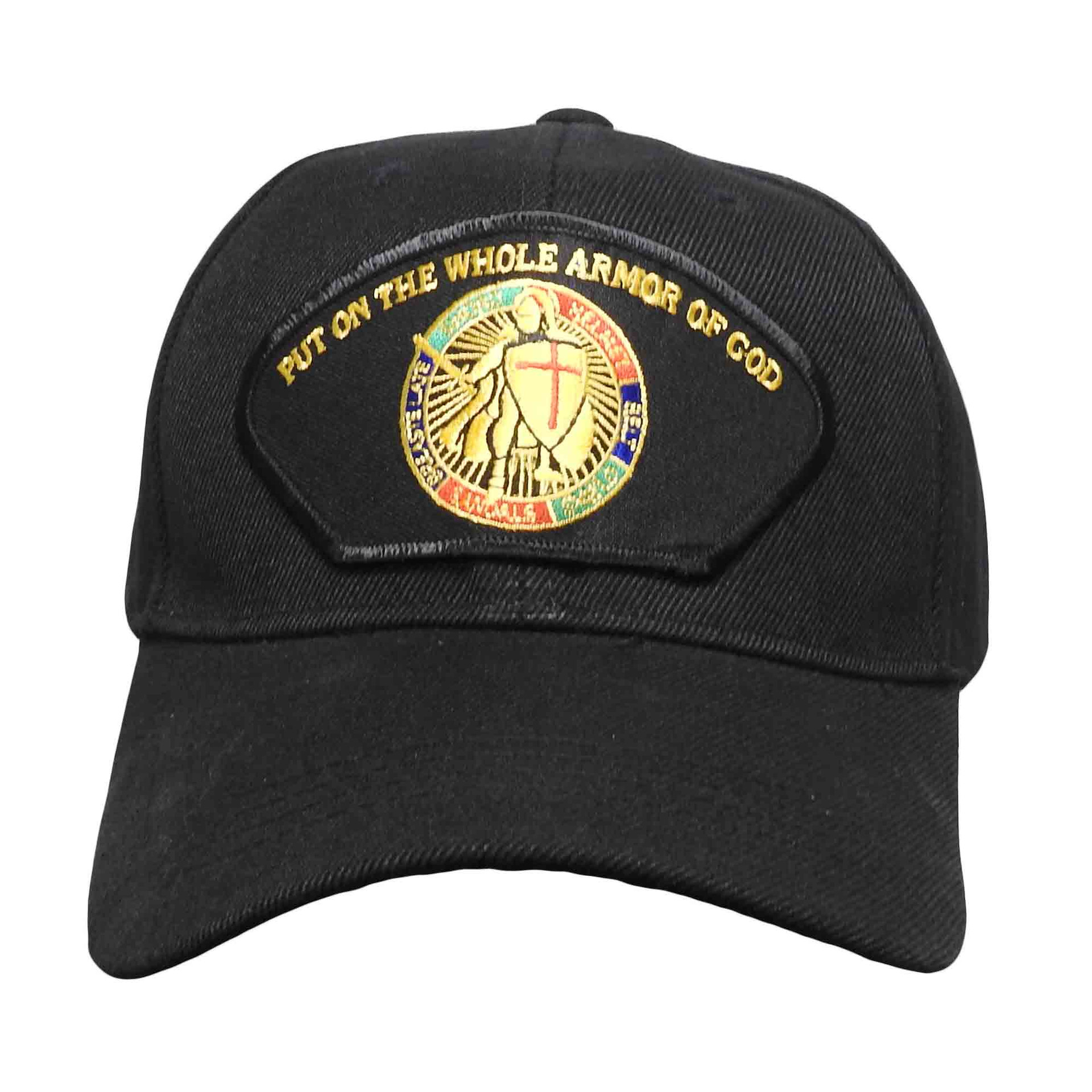 Armor Of God Hat with Put On The Whole Armor Of God Text