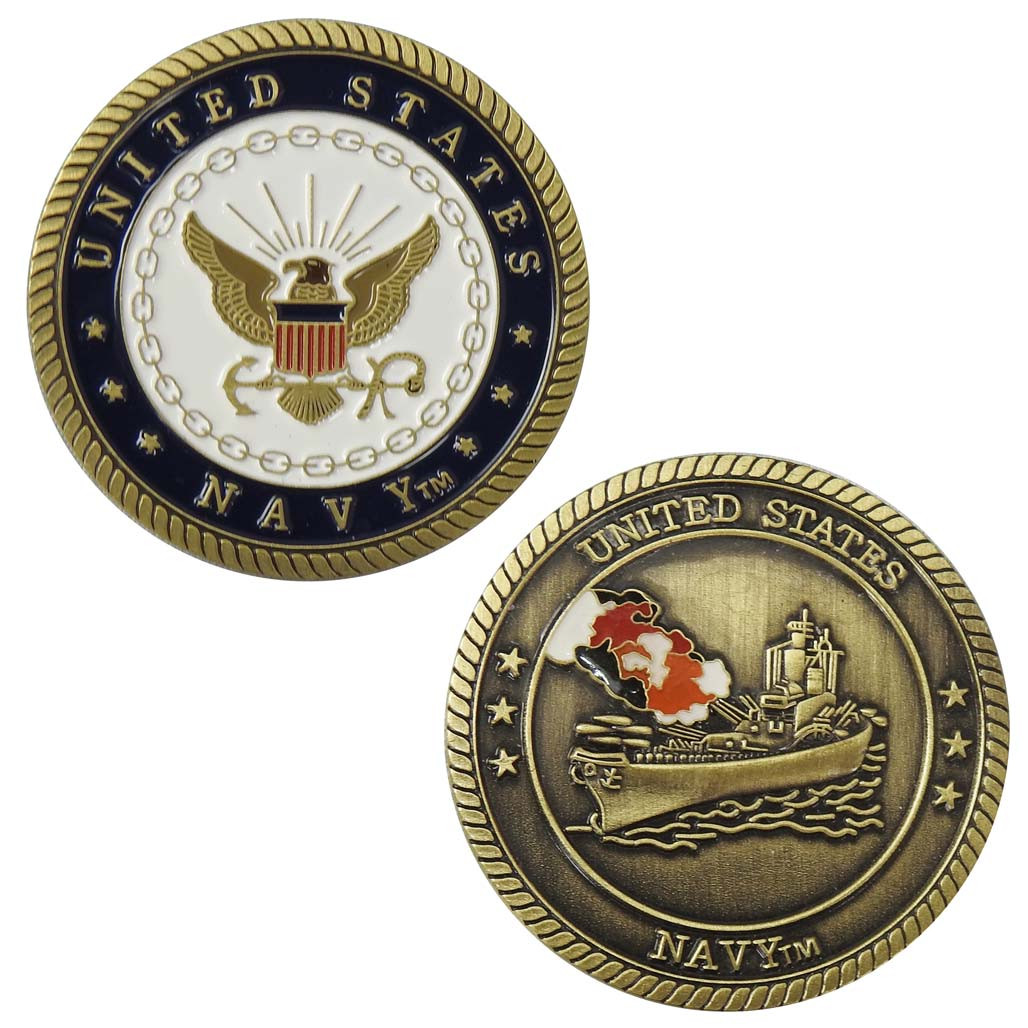 US Navy Challenge Coins | VetFriends