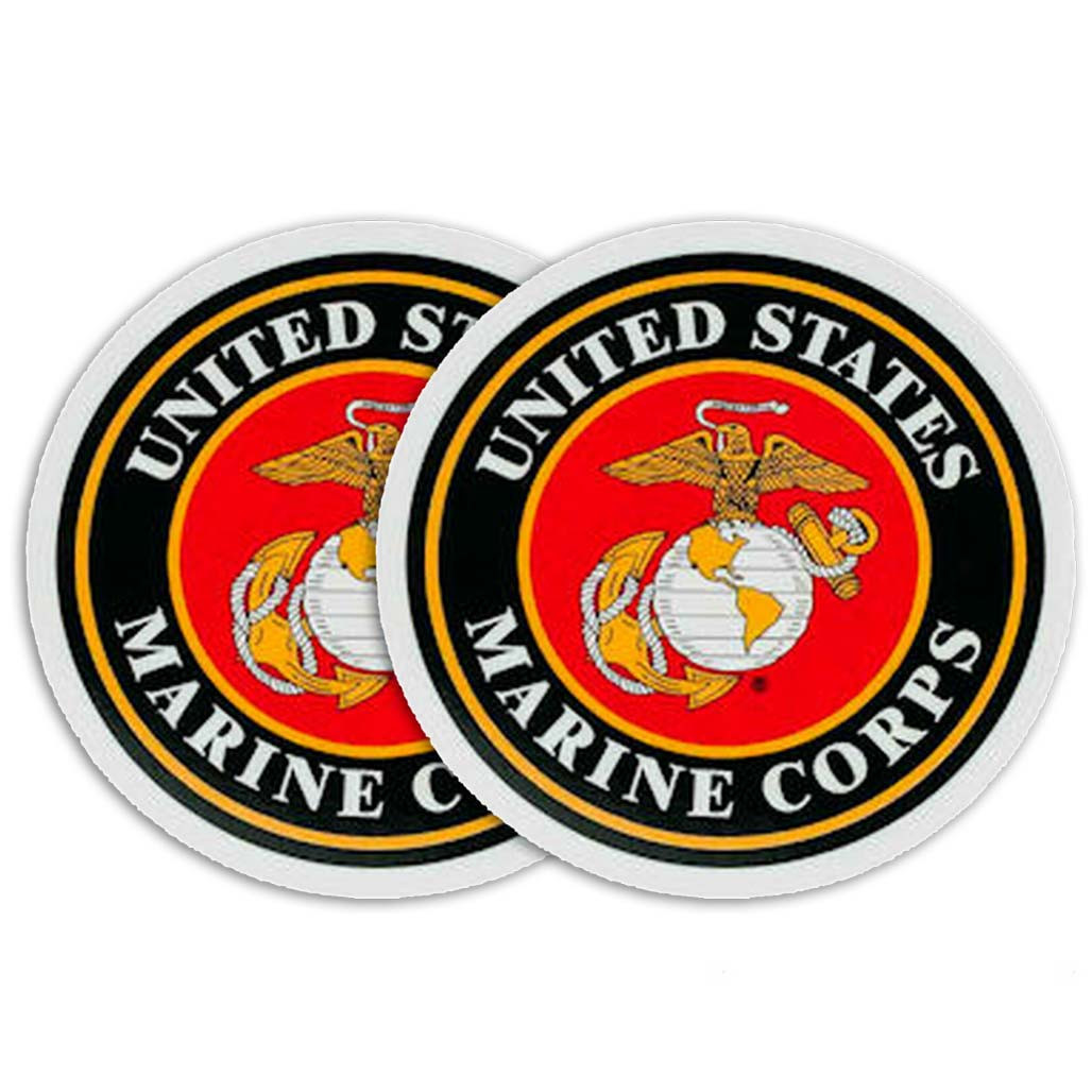 United States Marine Corps Seal Circle Decal | VetFriends