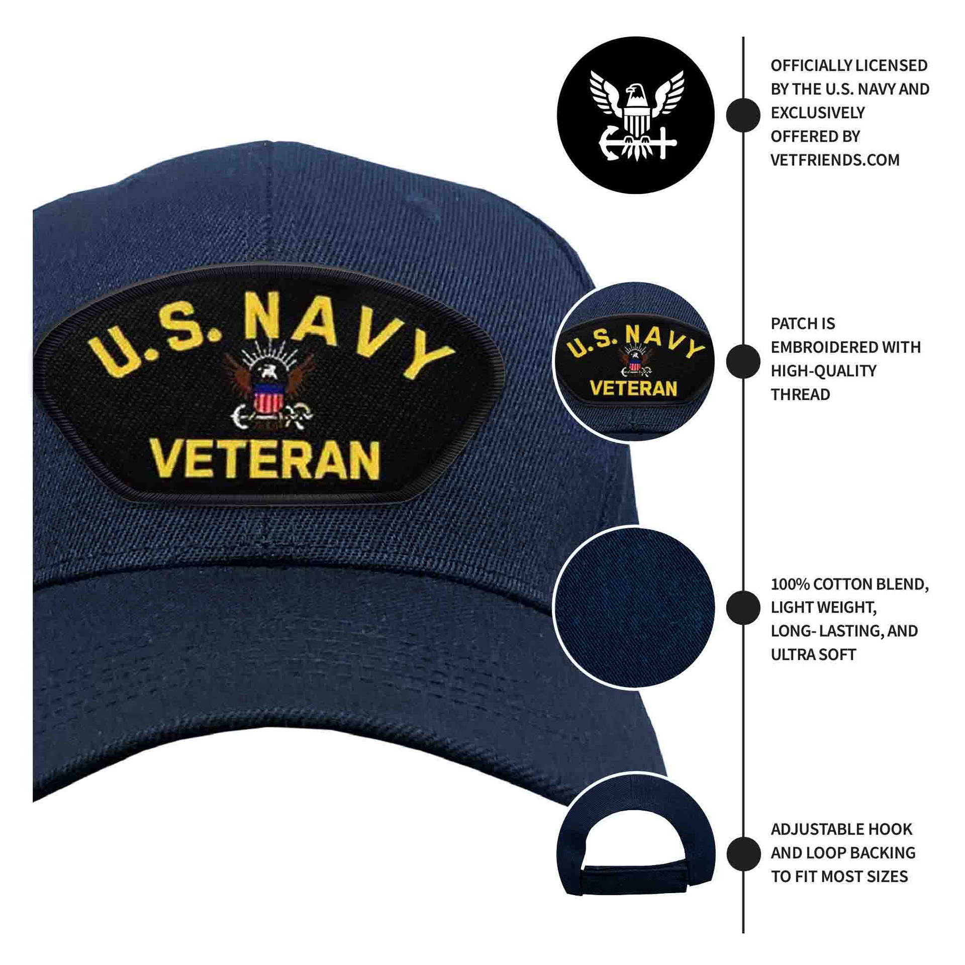 U.S. Navy Veteran - Special Edition Blue Hat