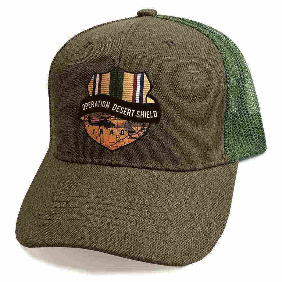 Operation Desert Shield - Custom Edition Vinyl Emblem Hat