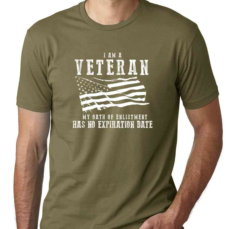 I Am A Veteran - Special Edition T-Shirt in O.D