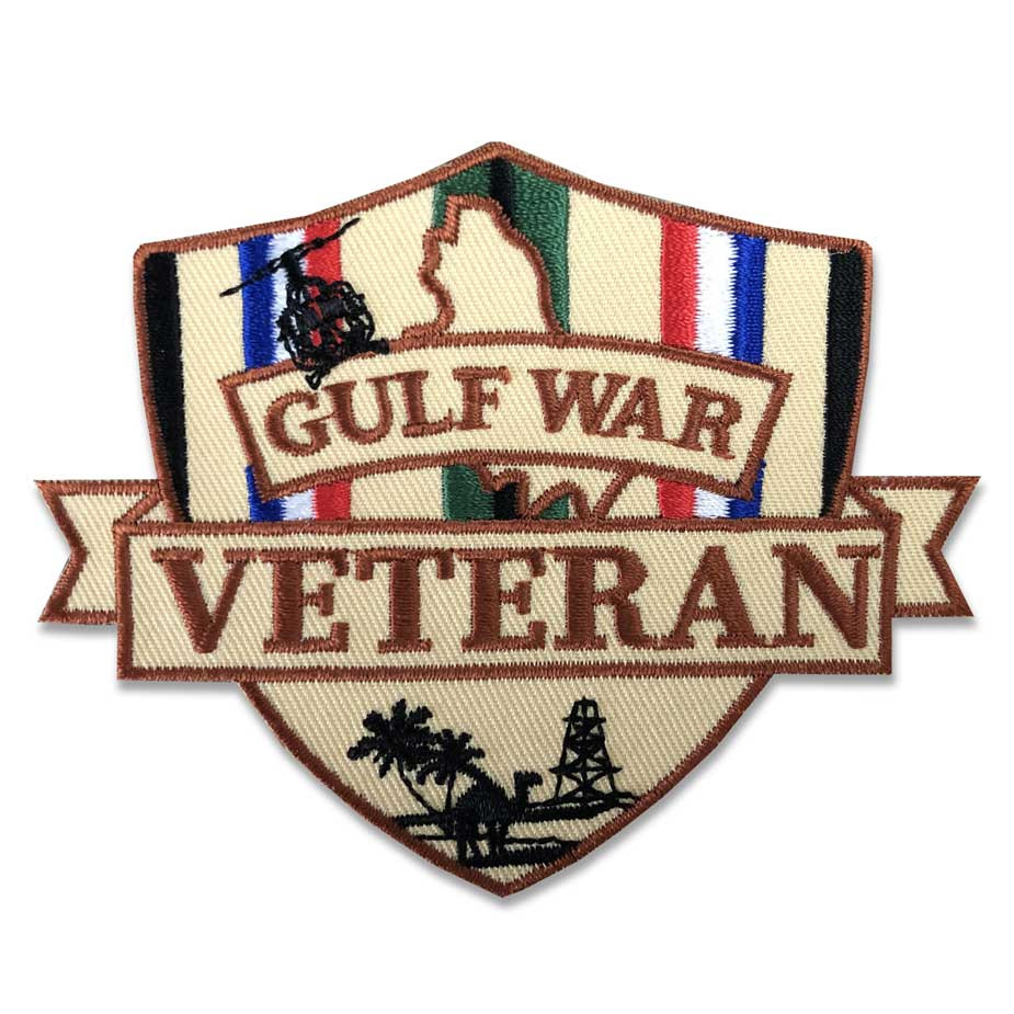 Cold War Veteran Patch with Ribbons Graphic