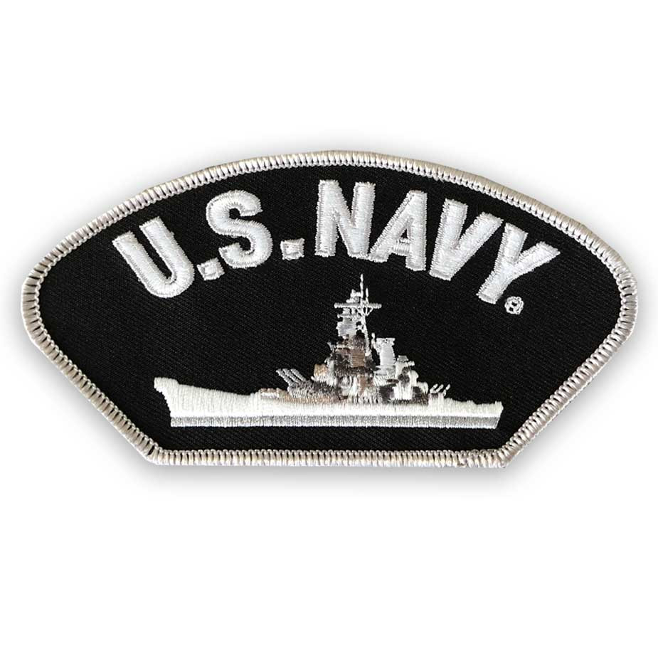 US Navy Patch with Ship Graphic