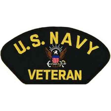 US Navy Veteran Patch / Vetfriends.com / Patches
