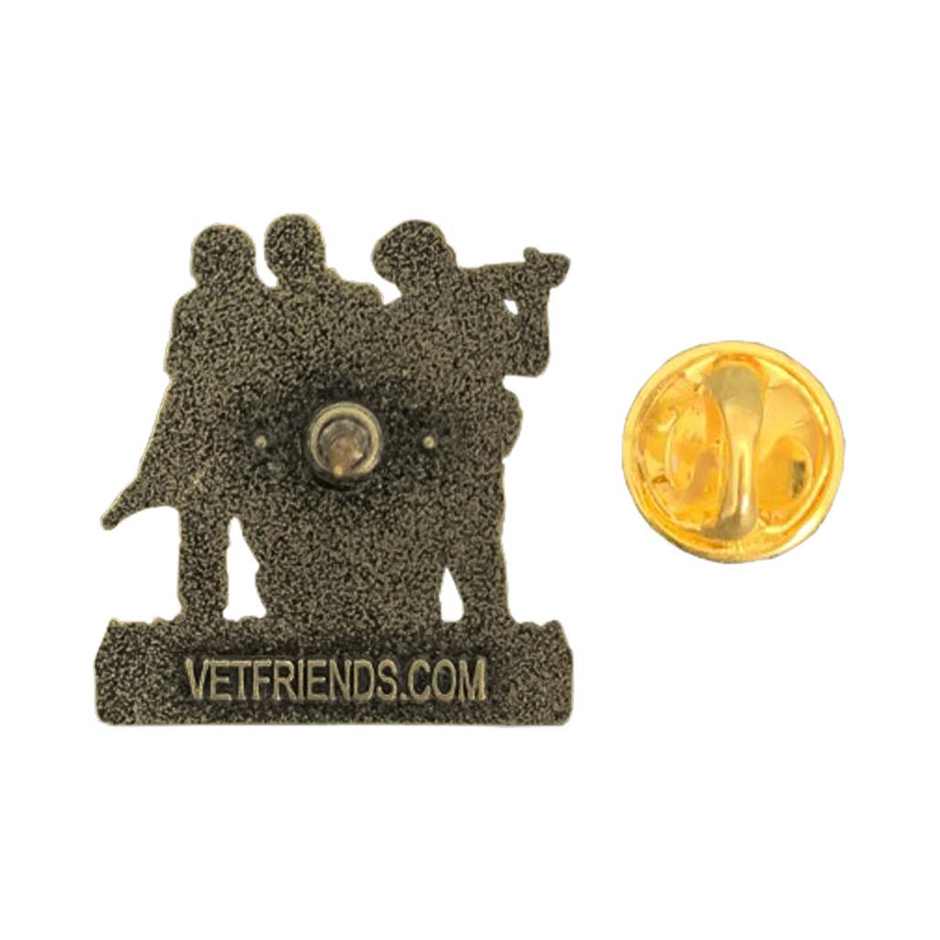 Three Brothers Statue Hat/Lapel Pin
