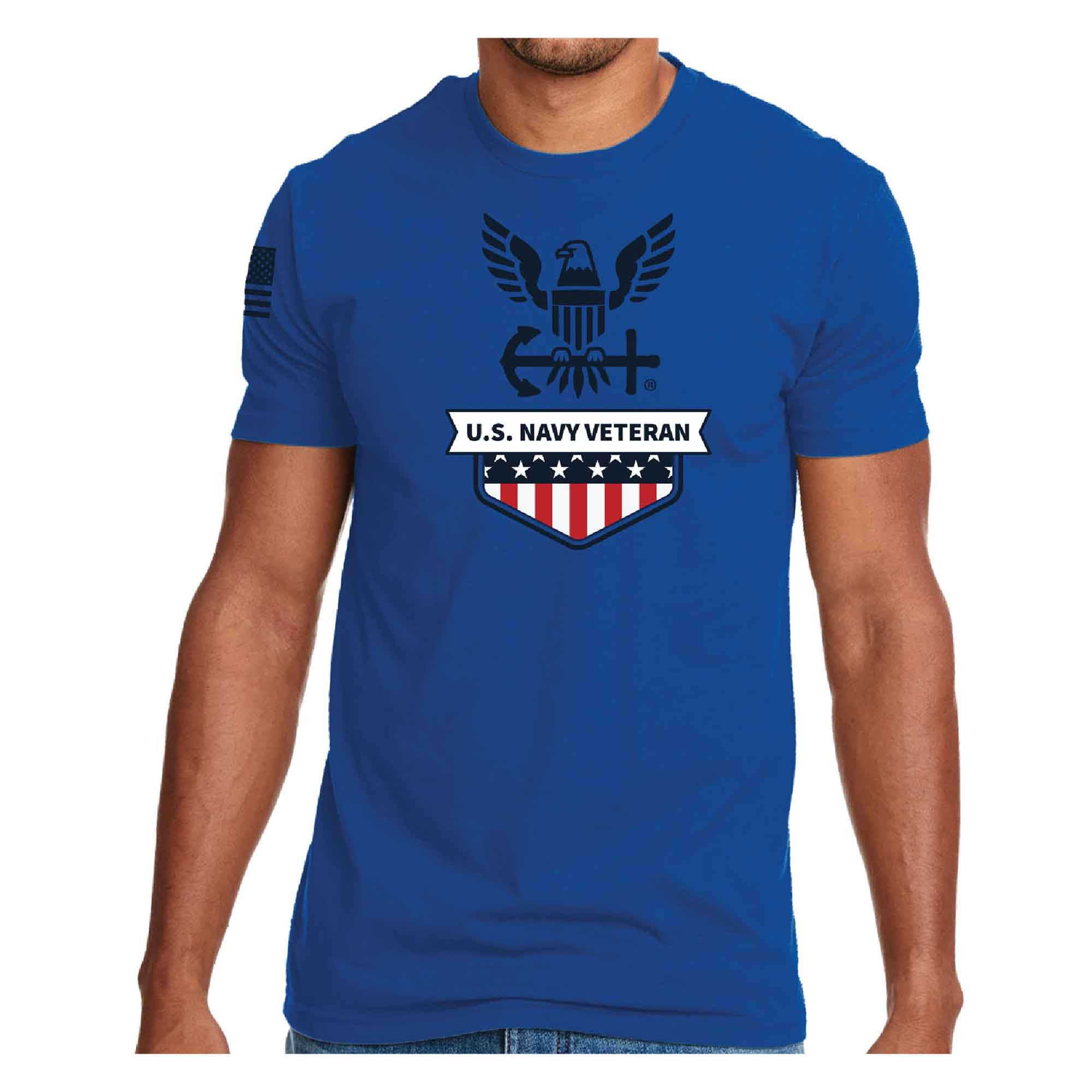 Officially Licensed U.S. Navy Eagle and Anchor Logo T-Shirt with ...
