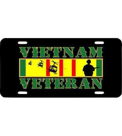 Vietnam War Logoed License Plates | VetFriends
