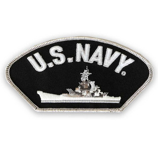 US Navy Patch with Ship Graphic
