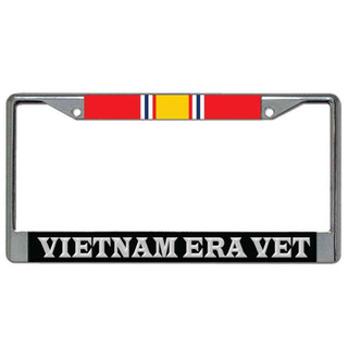 Vietnam Era Veteran National Defense License Plate Frame