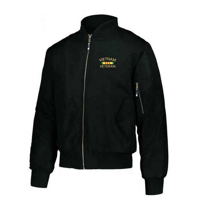 Vietnam Veteran Ribbon Fleece Jacket | Outerwear