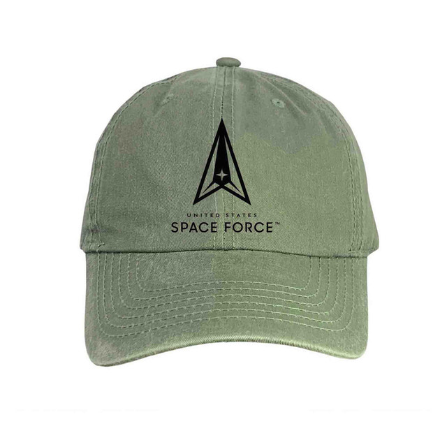 United States Space Force Embroidered Logo Vintage Hat