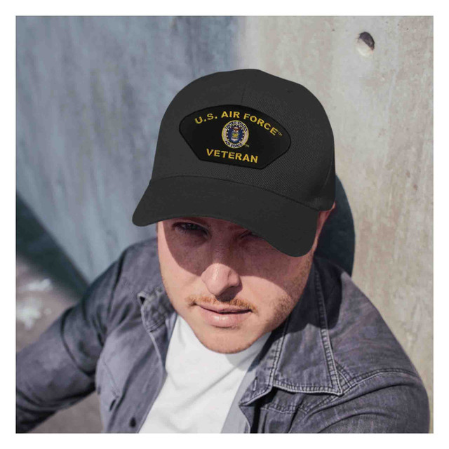 Officially Licensed by the U.S. Air Force Vintage Wash Hat with USAF ...