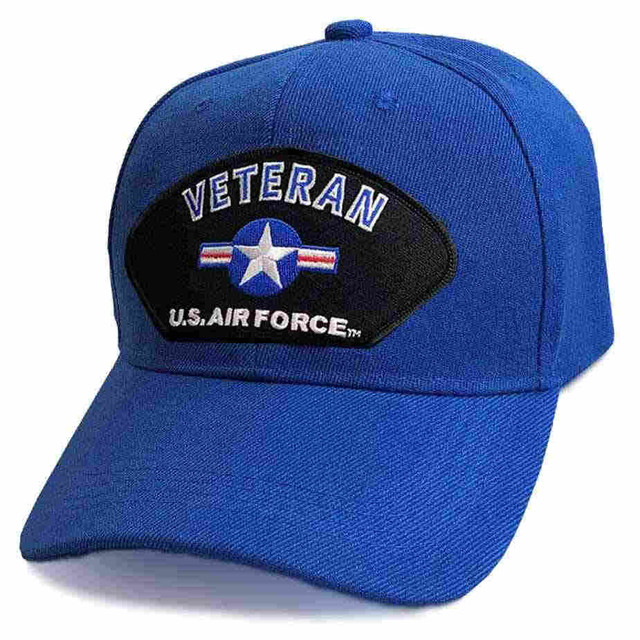 US Air Force Veteran Hat with USAF Roundel
