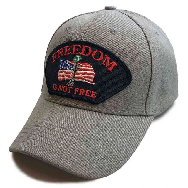 The Cost Of Freedom White Hat | Hats | VetFriends.com