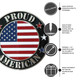 American Flag Challenge Coin