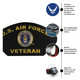 Officially Licensed United States Air Force Veteran Patch