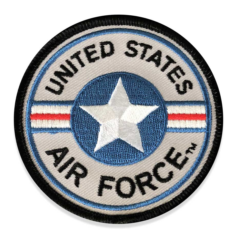 USAF Round Patch with Air Force Roundel Logo