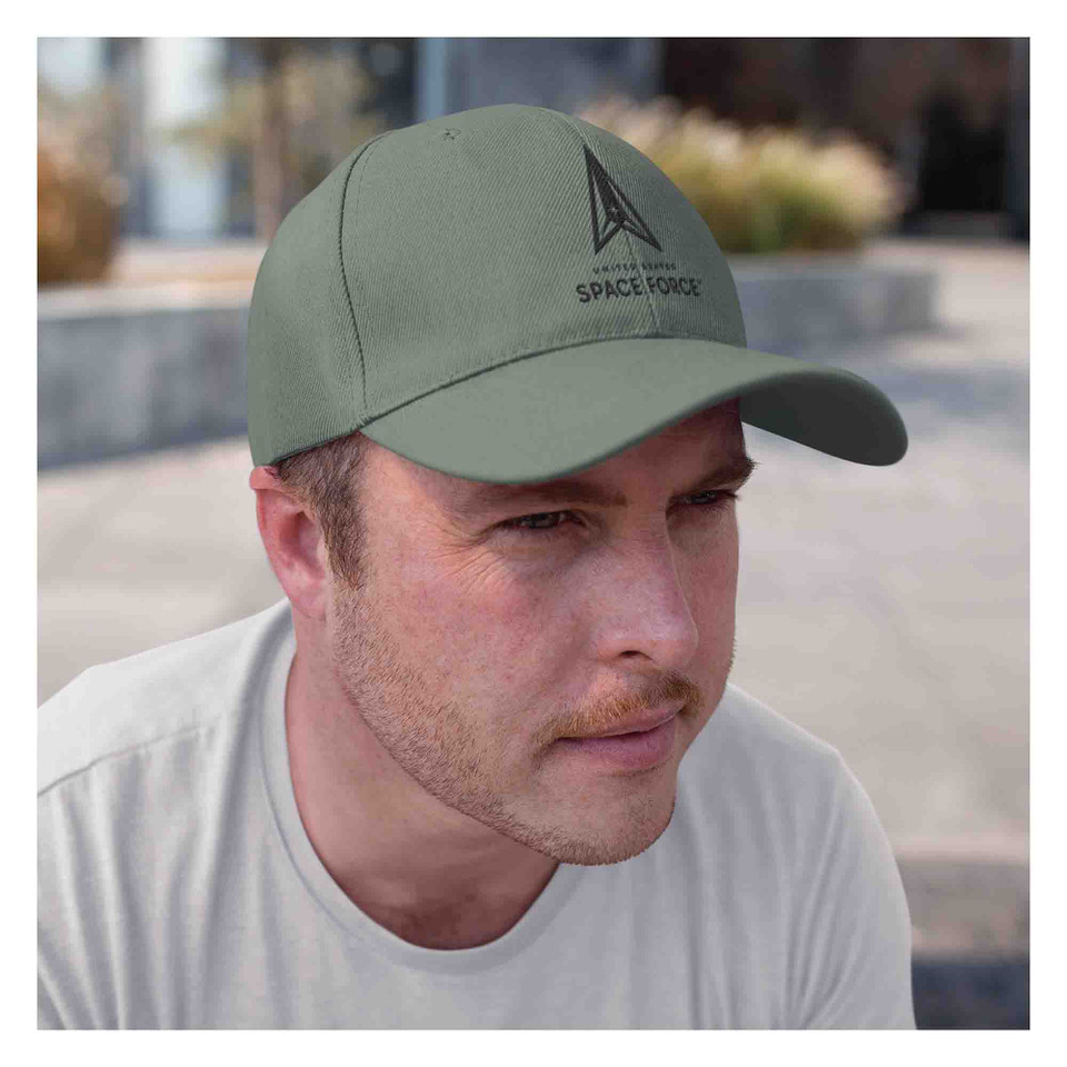 United States Space Force Embroidered Logo Vintage Hat