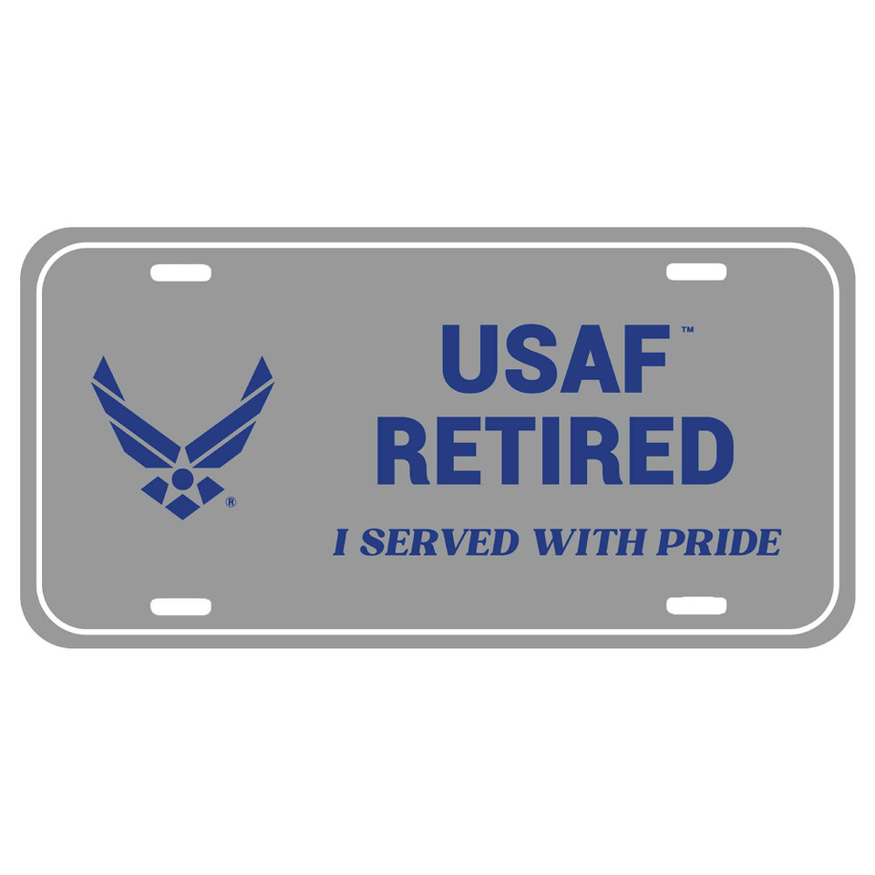 US Air Force License Plates | VetFriends | Online Store
