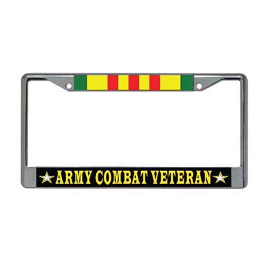 US Army License Plate Frames | VetFriends | Online Store