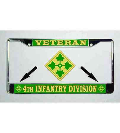 US Army License Plate Frames | VetFriends | Online Store