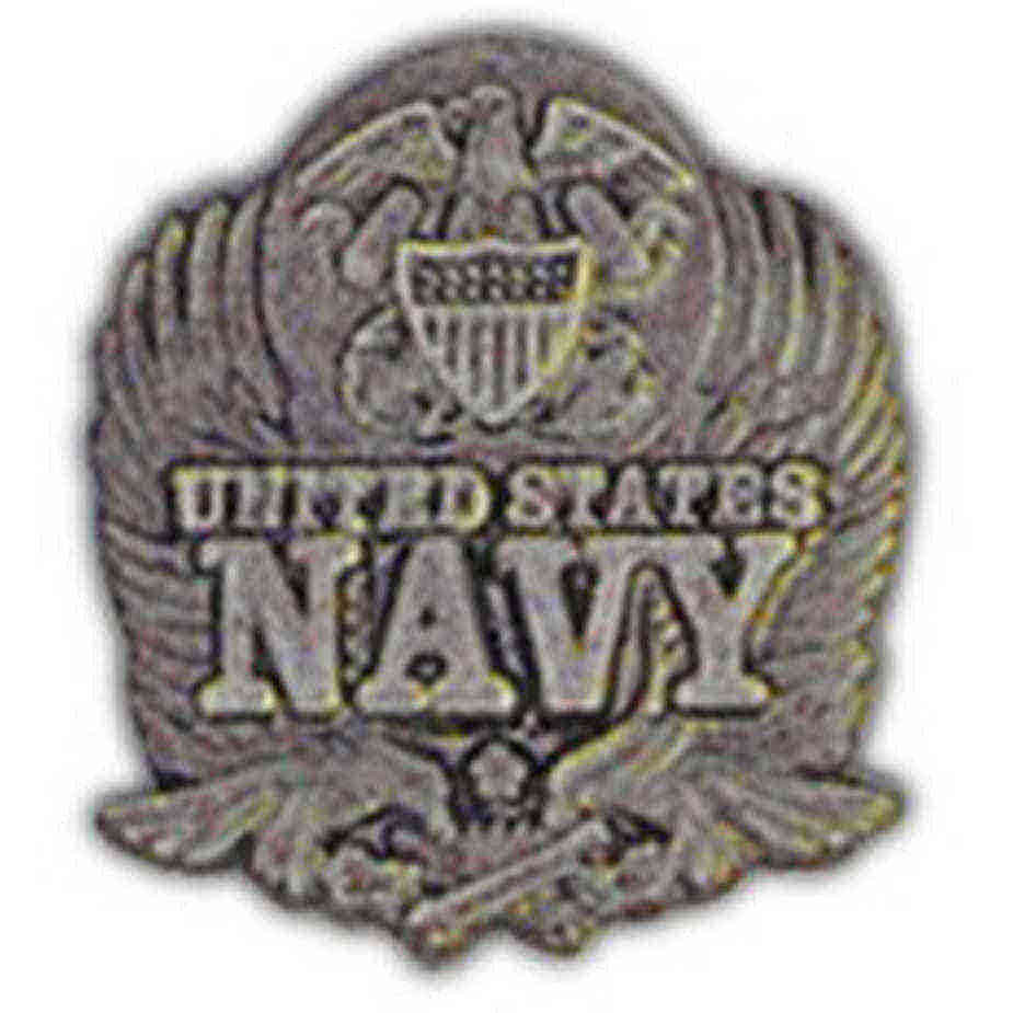 Silver Navy Submarine Hat/lapel Pin | VetFriends.com