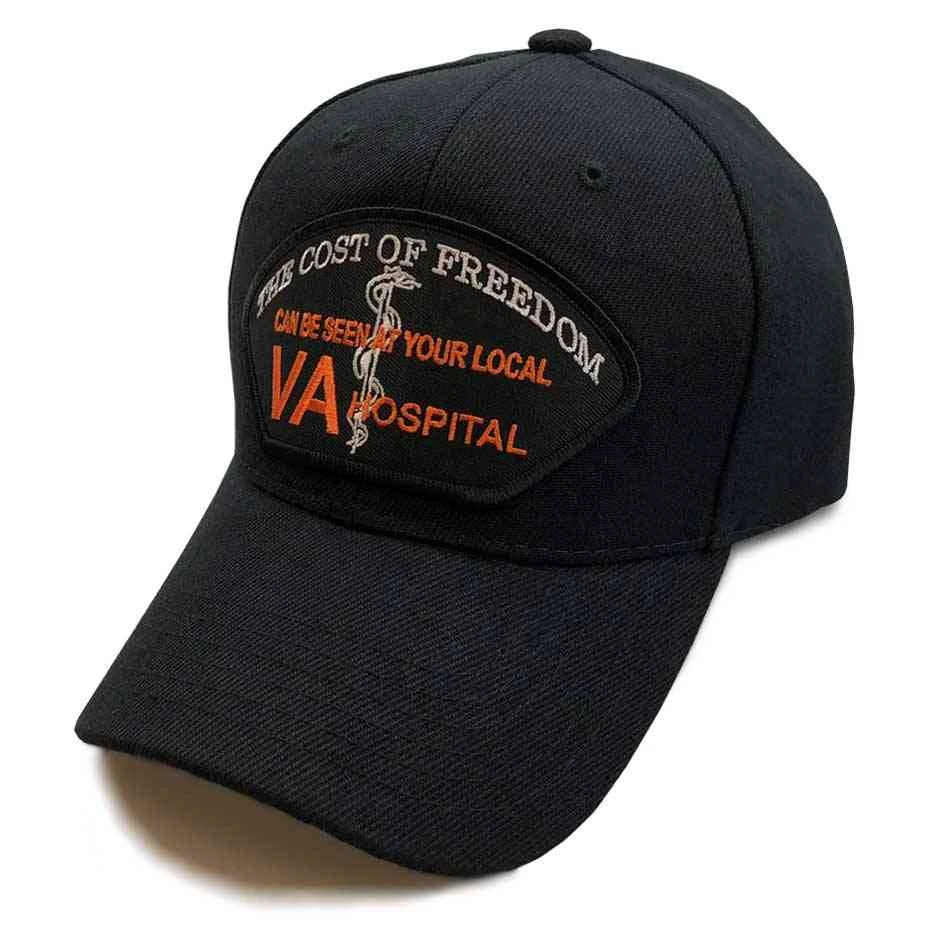 The Cost Of Freedom Hat Olive Drab VA Hospital