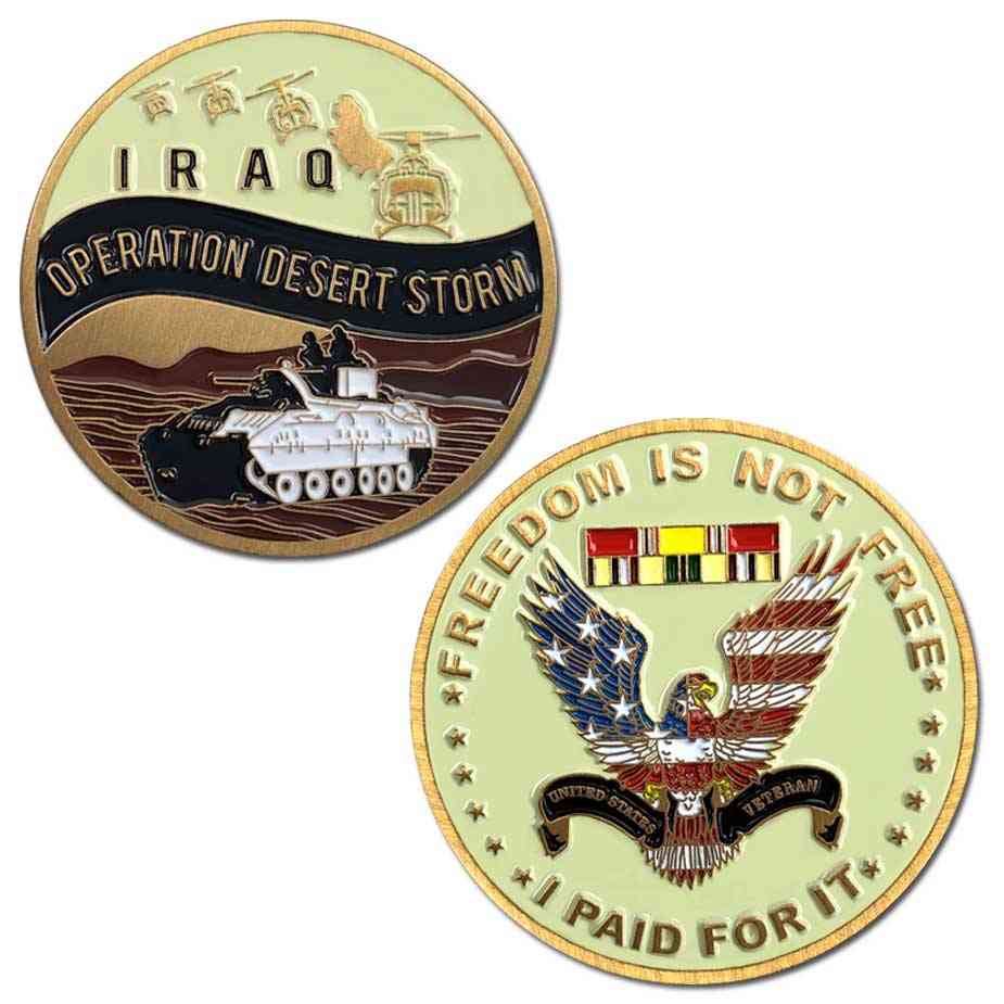 Operation Desert Storm Challenge Coin | VetFriends.com