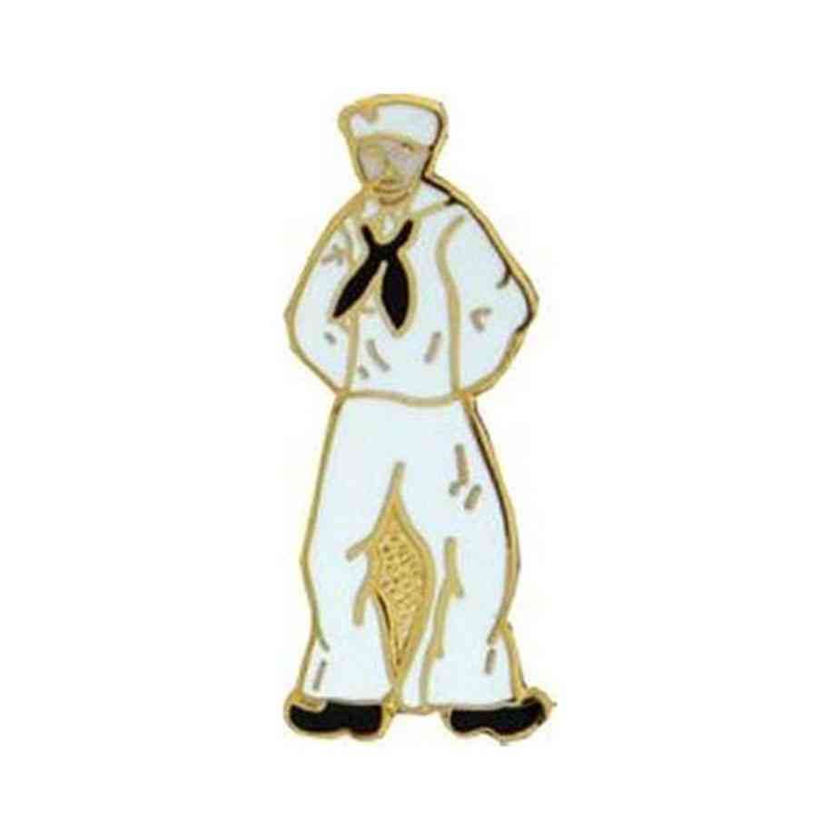 Collectible US Navy Sailor Lapel Pin / Vetfriends.com