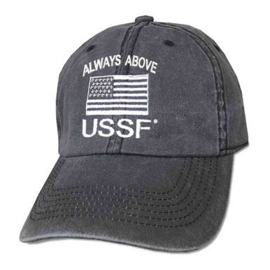 United States Space Force Hat with Embroidered Flag