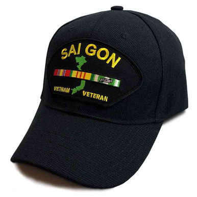 Vietnam Veteran w/ Ribbon: SaiGon Station Hat