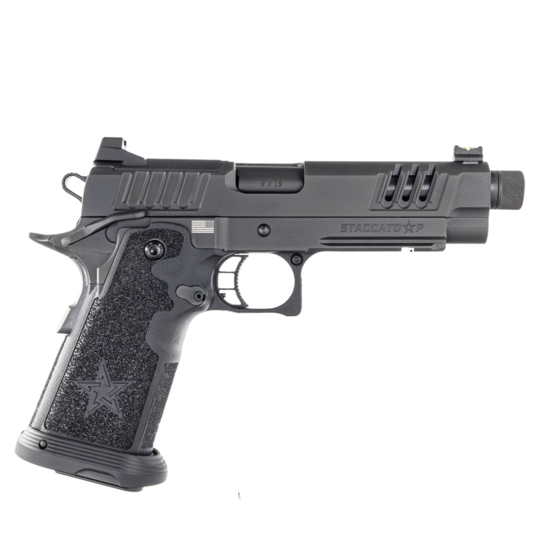 Staccato 2011 P Optics Ready DLC Threaded Barrel Tac Texture X ...