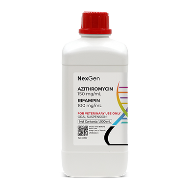 Azithromycin 150 Mg/Ml / Rifampin 100 Mg/Ml - Equine Antibiotics For ...