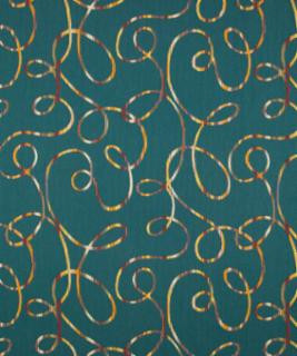 Lasso Teal M9521 by Barrow Designer Fabric - Swanky Fabrics