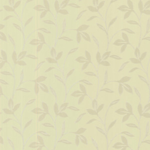 Cynthia Light Green Tonal Leaf Trail Wallpaper by Brewster Designer ...