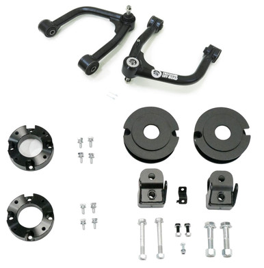 3" F / 2" R Lift Kit w/ Shock Extenders + Front Upper Control Arms 22 ...