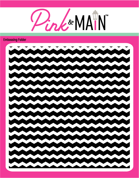 Plaid 6x6 Embossing Folder - Pink and Main LLC