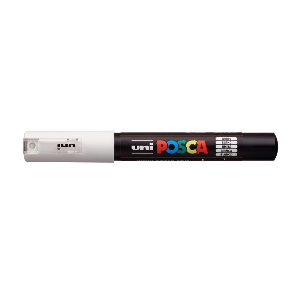 Posca White Fine Bullet Tip Pen - PC-1M - Pink and Main LLC
