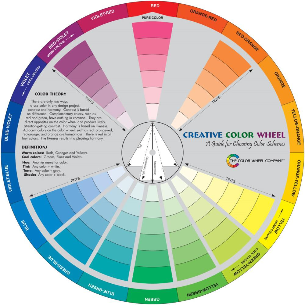 Creative Color Wheel - Pink and Main LLC