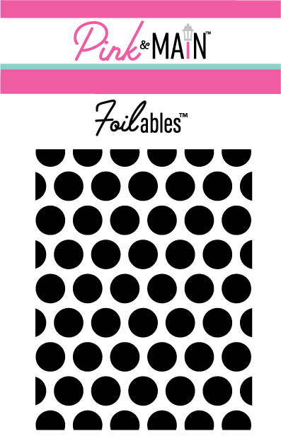 Large Dots Foilables® Panels - Pink and Main LLC